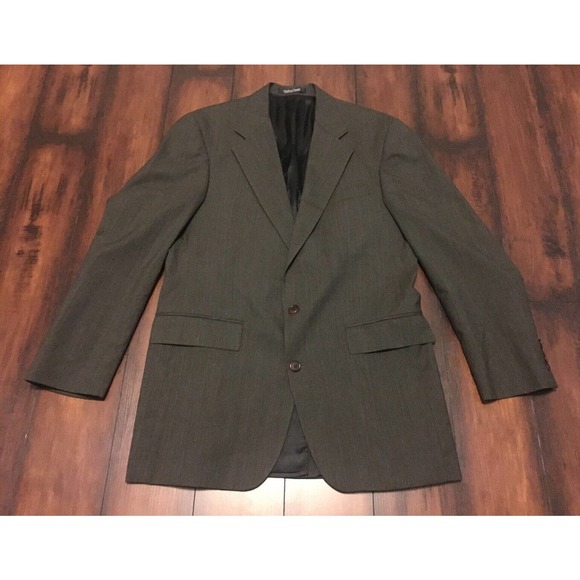 Chaps | Suits & Blazers | Ralph Lauren Chaps 4t Tall Gray Sportcoat Pinstripe Jacket Wool Blazer ...